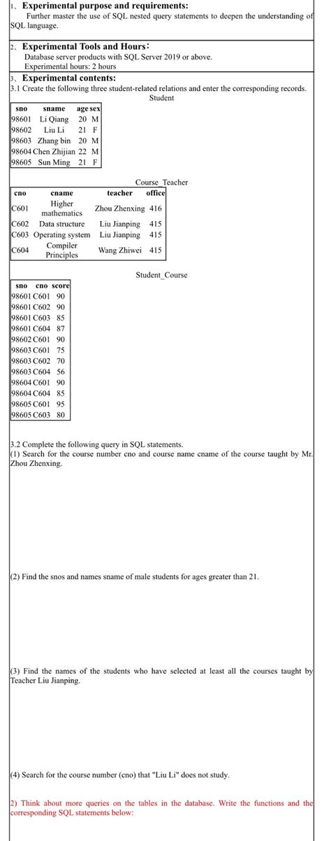 Solved Experimental Purpose And Requirementsfurther Master
