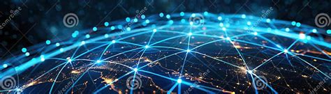 Illustration 3d Model Aidriven Network Optimization And Traffic