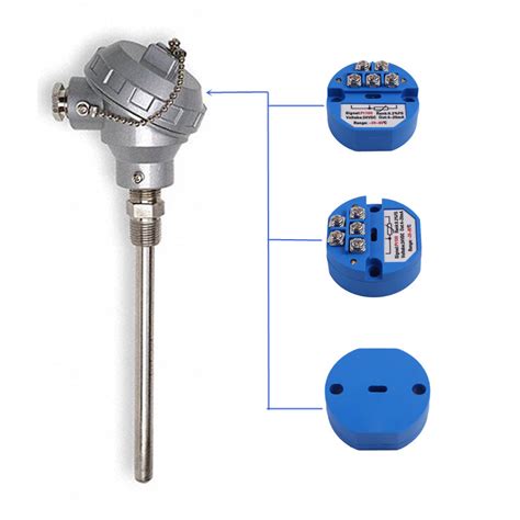 Class A Pt100 Temperature Sensor Transmitter 24v Dc 4 20ma 50c To 250c