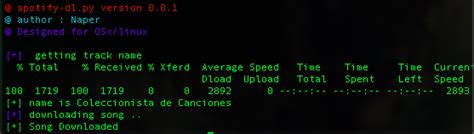 Github Invicnaperspotify Dl A Script That Allows You To Download