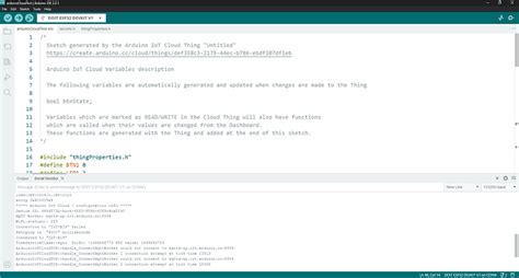 Esp32 Wroom 32 Devkit Diymall Error Connecting To Arduinocloud