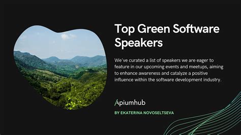 top green software speakers — apiumhub by apiumhub nov 2023 medium