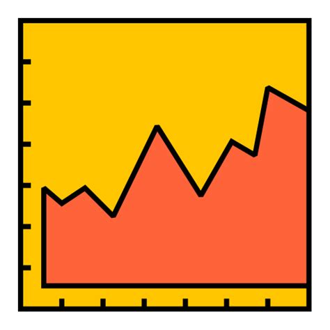 Area Chart Graph Data Visualization Trend Icon Download On