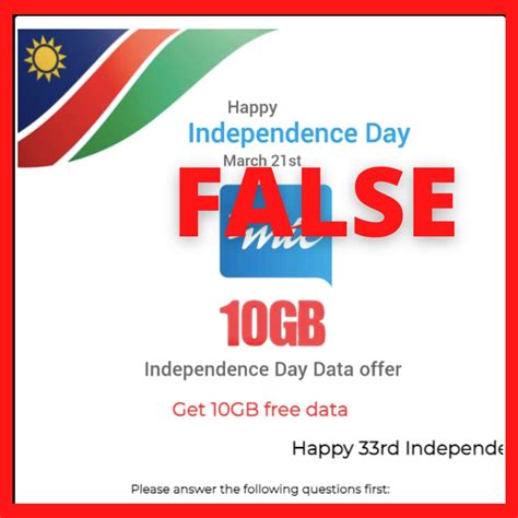No Mtc Is Not Giving Away 10gb Free Data Namibia Fact Check