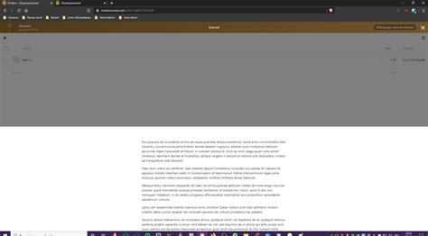 Public Link To Folder Breaks Md Layout Issue Nextcloud Text GitHub