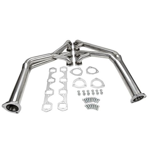 Tri Y Stainless Steel Exhaust Headers Fit Ford 260 289 302 351w Mustang 64 70