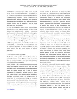 A Review On Feature Selection Methods For Classification Tasks PDF