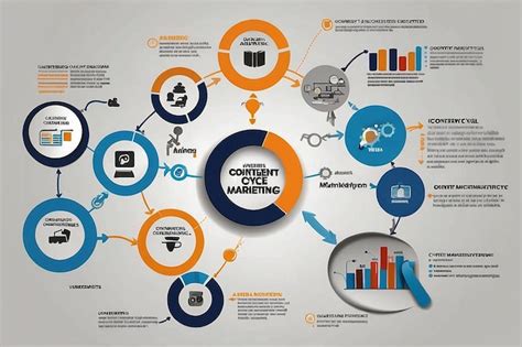 Premium Photo Maximizing Reach Content Marketing Cycle Essentials