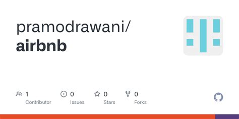 GitHub Pramodrawani Airbnb