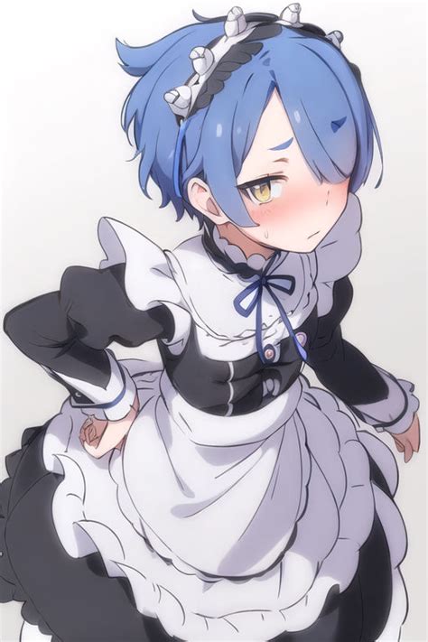 Subaru Natsuki Crossdressing As Rem 1 By Elmer Tf Tg On Deviantart