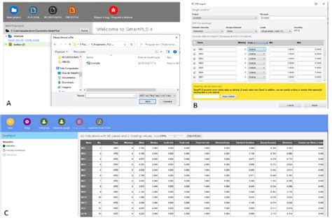 Importing The Database Into The Software Download Scientific Diagram