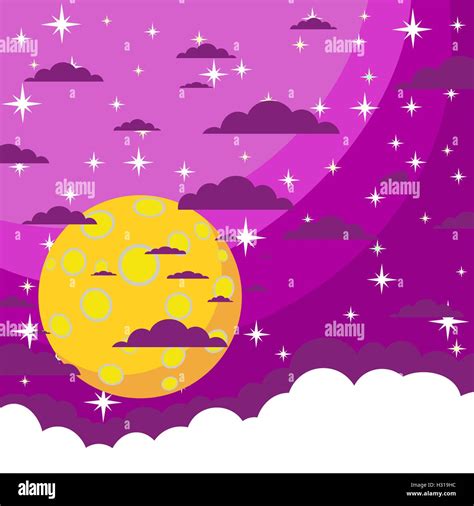 Night Background Vector Stock Vector Image Art Alamy