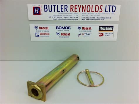 Bucket Pin And Lynch Pin Greasable Bobcat 325 328 331 334 425 428 Butler Reynolds Ltd