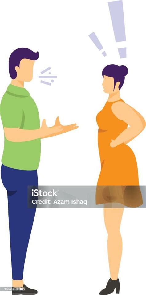 친구들은 서로 개념에 대해 고함을 지르고 갈등 벡터 컬러 아이콘 디자인 기분과 느낌 기호 감정적인 캐릭터 기호 사회 문제 장면 스톡 일러스트레이션을 가지고 있습니다 토론에