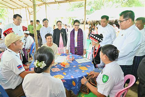 ၂၀၂၄ ခုနှစ် လူဦးရေနှင့် အိမ်အကြောင်းအရာ သန်းခေါင်စာရင်း ကောက်ယူခြင်းလုပ်ငန်း ဆောင်ရွက်နေမှု နိုင