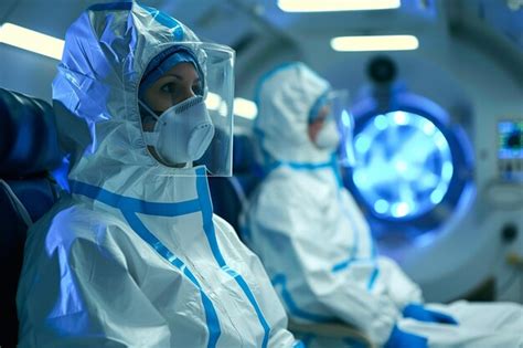 Premium Photo Adhering To Radiation Safety Protocols Ar Generative Ai