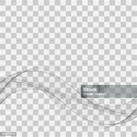 부드러운 초록 물결 라인 테두리 회색 레이아웃 우아한 현대 인증서 배경을 Swoosh 벡터 일러스트 레이 션 개념에 대한 스톡