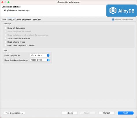 Alloydb For Postgresql Dbeaver Documentation