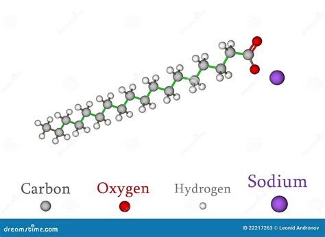 Sodium Stearate The Major Component Of Soap Stock Illustration Illustration Of Acid Health