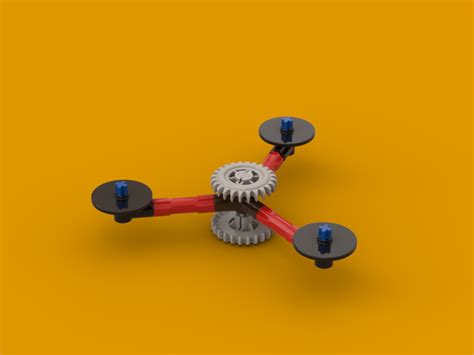Lego Moc Fidget Spinner By Legojuulyt Rebrickable Build With Lego