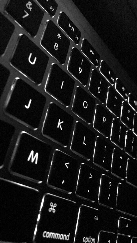 Black And White Computer Keyboard