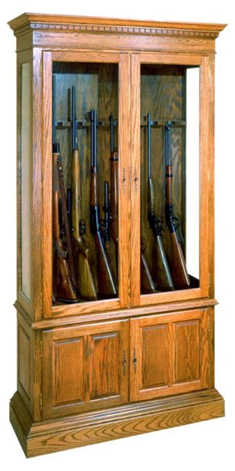 Gun Cabinet Vintage Woodworking Plan Woodworkersworkshop