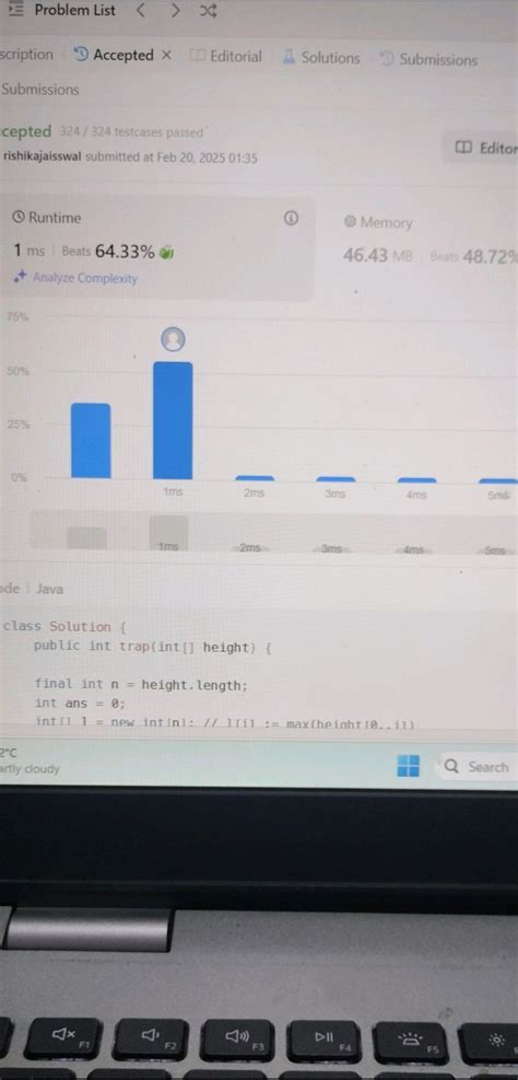 Hey Linkedins 💛 Today I Tackled A Challenging Problem That Involved Solving The Volume Of