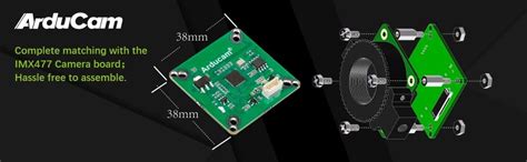 arducam csi to usb uvc camera adapter board for raspberry pi hq camera