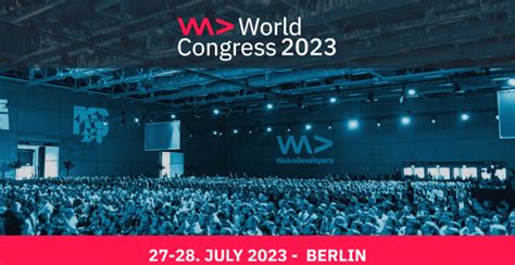 Wearedevelopers World Congress 2023