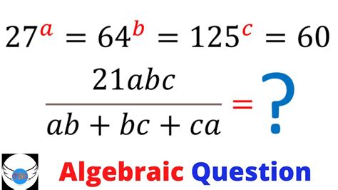 Algebraic Problem Easy To Understand Step Wise Solution Youtube