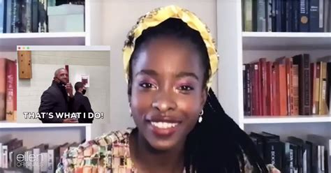 See Amanda Gorman S Adorable Impression Of Barack Obama Ps Celebrity