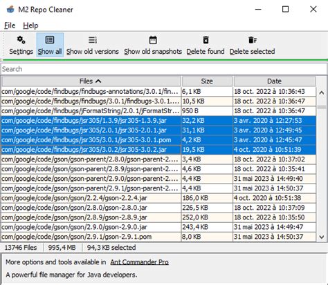 M2 Repo Cleaner 10 Released Japplis News