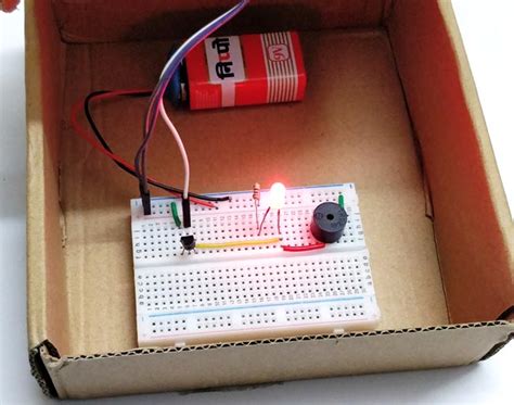 Simple Tilt Sensor Switch Circuit