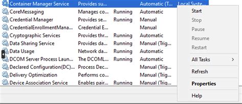 Error 0x800706d9 In Windows Sandbox Container Manager Service