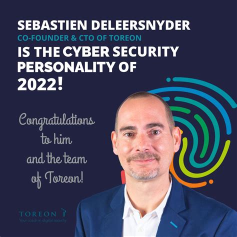 Cybersecurity Cybersecuritypersonality Cyberawards Belgian Cyber Security Coalition 26