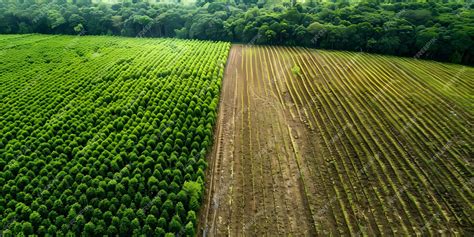 The Symbolism Of Forest Clearing For Agriculture Deforestation And