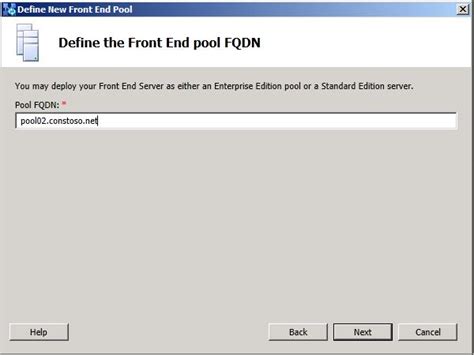 lync server 2013 パイロット プールを展開する lync server microsoft learn