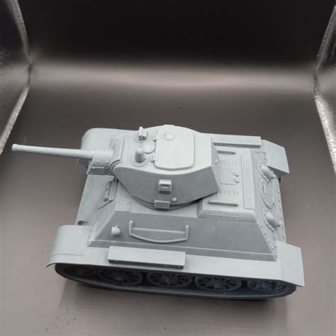 3d Printable T 34 Toon Tank 3d Print Model Stl By Radu Burlea