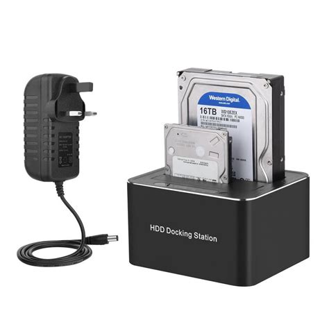 외장 하드 드라이브 도킹 스테이션 Usb 30 I Ii Iii 듀얼 하드 드라이브 베이 25 인치 35 인치