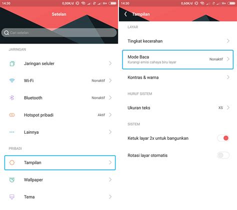 Cara Mengaktifkan Mode Baca Malam Pada HP Xiaomi Dianisa Com
