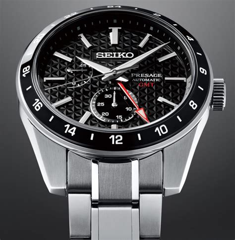 Seiko Presage Sharp Edged Gmt Watches Ablogtowatch