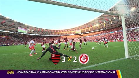 Vídeo No Maracanã Flamengo Acaba Com Invencibilidade Do Internacional