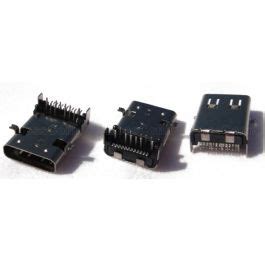 Usb Type C Female Connector For Pcb End