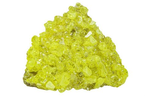 23 Bright Yellow Sulfur Crystals Bolivia 301854 For Sale