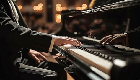 Watch An Elegant Pianist Perform Classical Music On A Grand Piano With