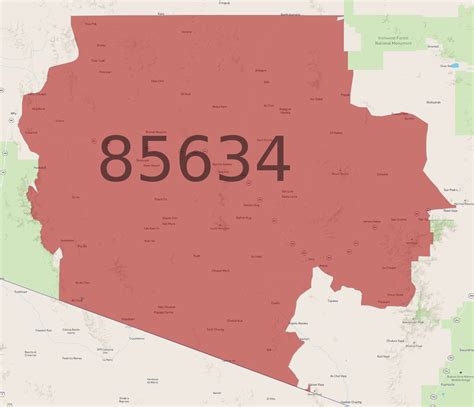 Zip Code 85634 Zip Code 85634
