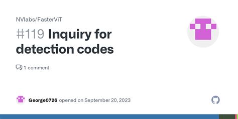 Inquiry For Detection Codes Issue 119 NVlabs FasterViT GitHub