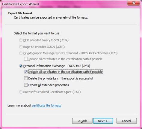Export Import SSL Certificates Between Windows Servers With A PFX File