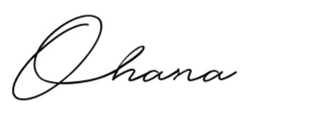 Shana In Cursive Handwriting