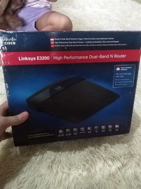 Router Linksys E3200 Computers And Tech Parts And Accessories Networking On Carousell